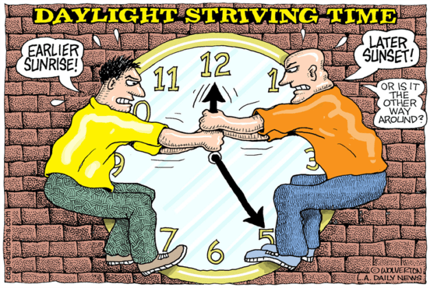 Daylight Saving Time or Standard Time? | Center for Environmental ...